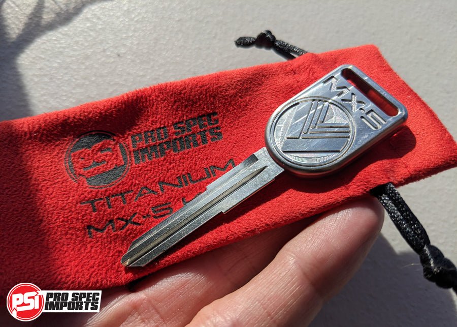 *PRE-ORDER* Titanium Key Blank For Mazda MX5 / Miata / Eunos / Roadste ...