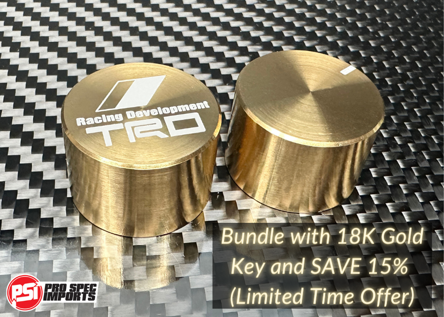 'Limited Edition' 18K Gold Plated Titanium HVAC Dials for A80 (Mk4) Su ...