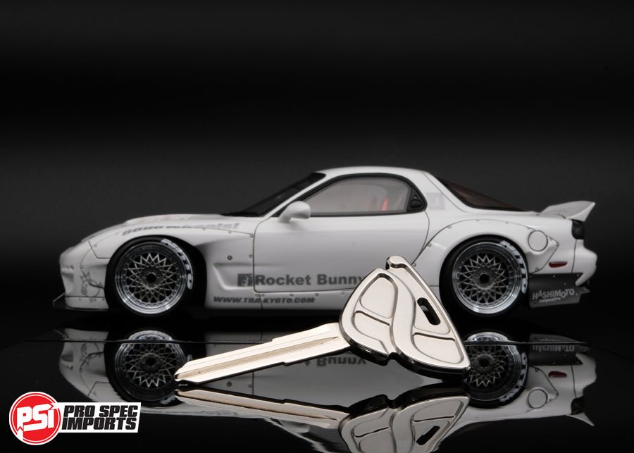 FD3S RX7 Key Blank - Polished Titanium GR6 - Spare key, Custom, OEM ...