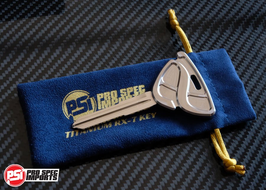 FD3S RX7 Key Blank - Machine Finish Titanium GR6 – Pro Spec Imports
