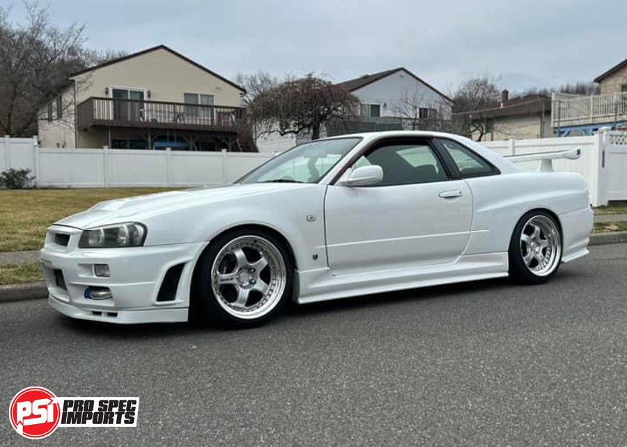 Work Meister S1 3P Centre Caps Billet CNC Alloy - Suit Nissan GTR, R32 ...