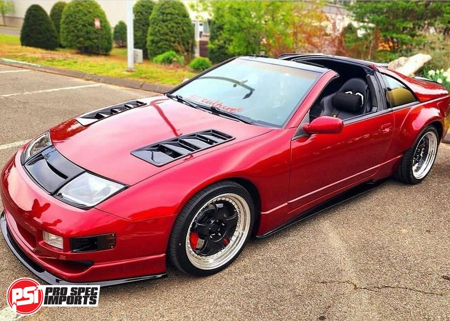 Work Meister S1 3P Centre Caps 'Z' Logo to suit Nissan 300ZX, 350Z, 37 ...