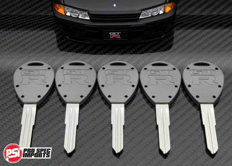 Billet Titanium R32 / R33 Skyline GTR Key Blank Spare Key oem - Satin ...