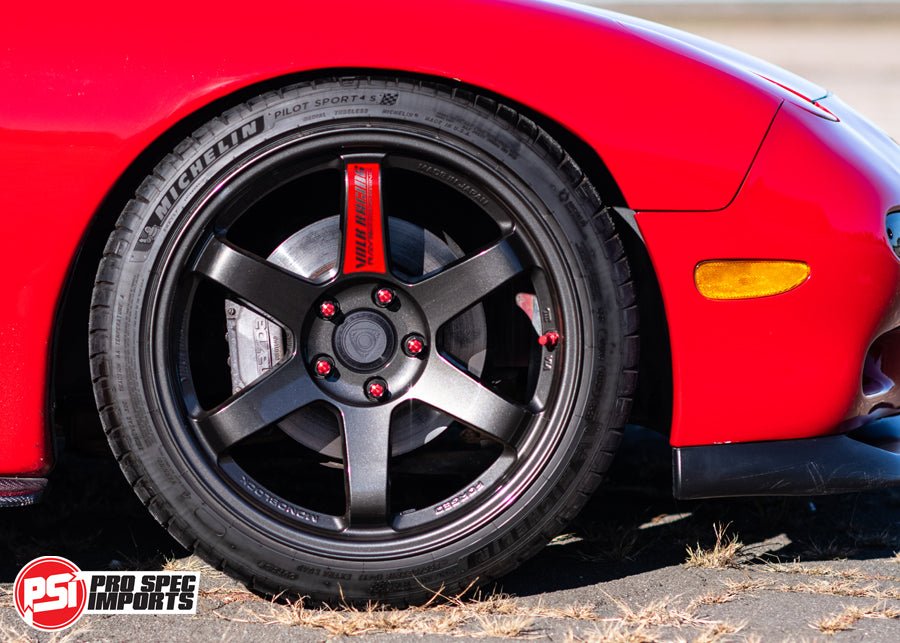 Rays TE37SL and TE37 Centre Caps - To Suit Mazda RX7 FD, FC, Cosmo, RX ...