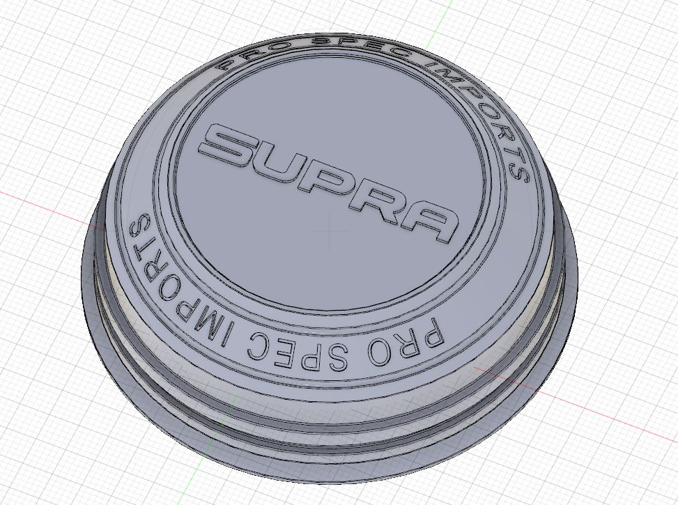 Work Meister S1 3P Centre caps - Supra Mk3 A70 Specific Hubcentric Loc ...